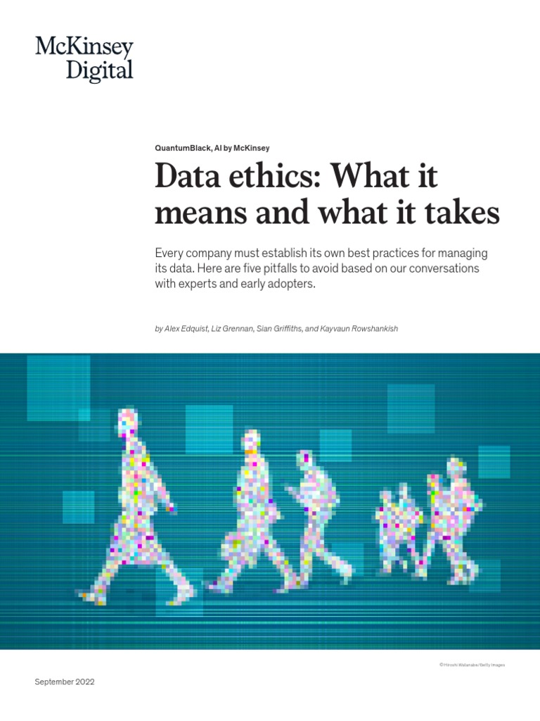 Data Ethics What It Means and What It Takes | PDF | Privacy ...