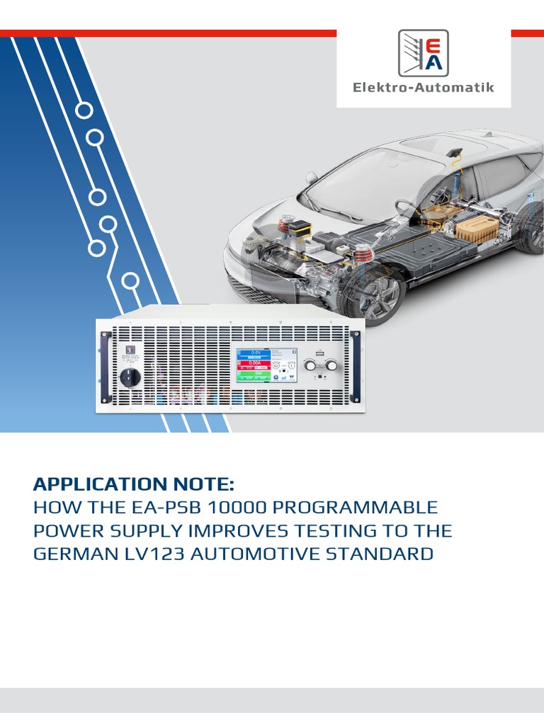 EA-PSB 10000: LV123 Testing Power Supply | PDF | Power Supply | Power ...