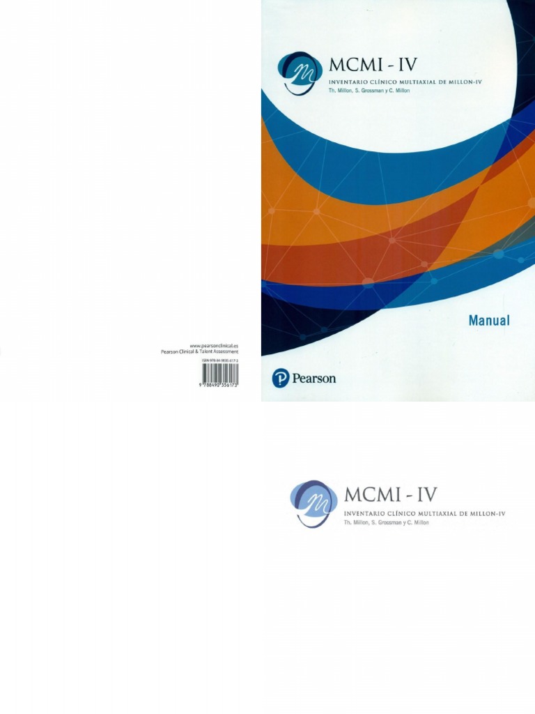 MCMI-IV Manual (Original) | PDF