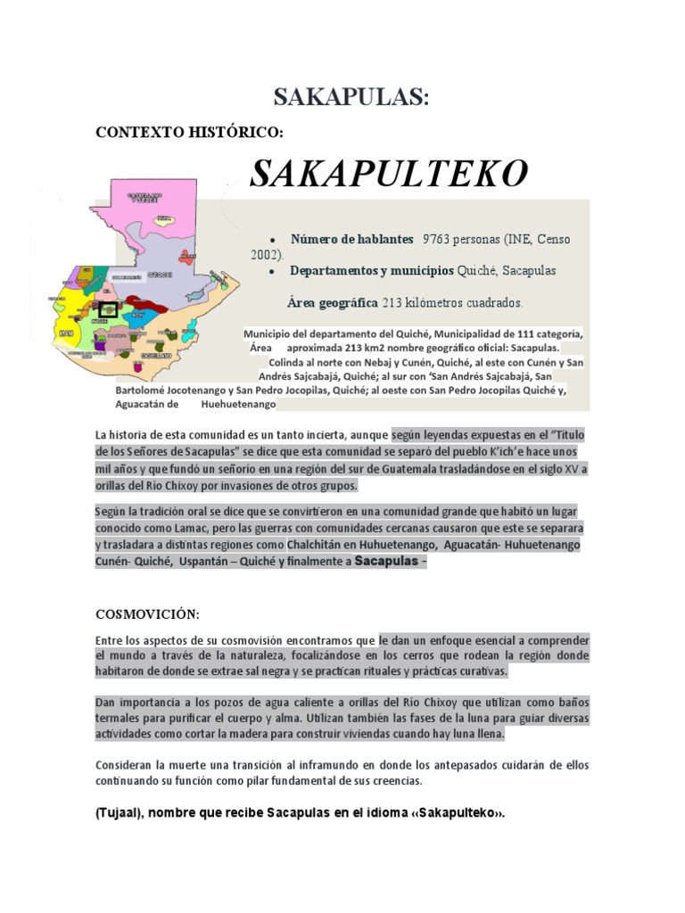 SAKAPULAS | PDF | Tradiciones