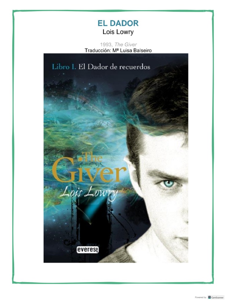 El Dador de Recuerdos | PDF