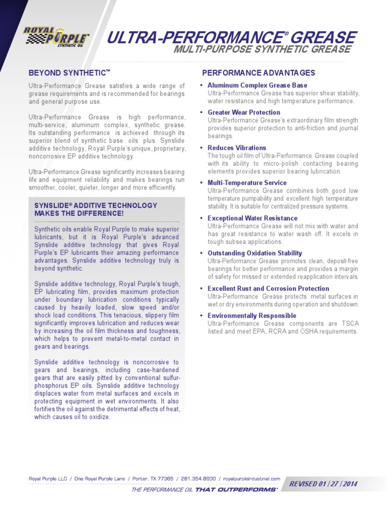 Ficha Tecnica Grasa | PDF | Lubricant | Bearing (Mechanical)