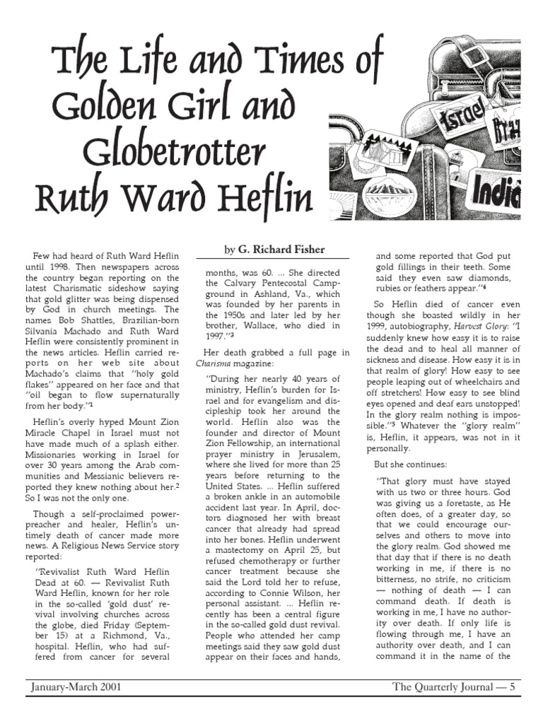 Life and Times of Ruth Ward Heflin | PDF | Faith Healing | Jesus