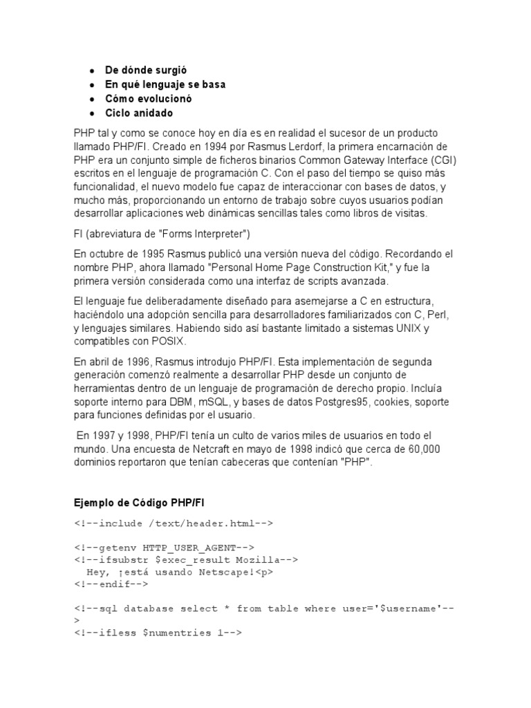 PHP Expo | PDF | Php | Informática PHP Expo | PDF | Php | Informática