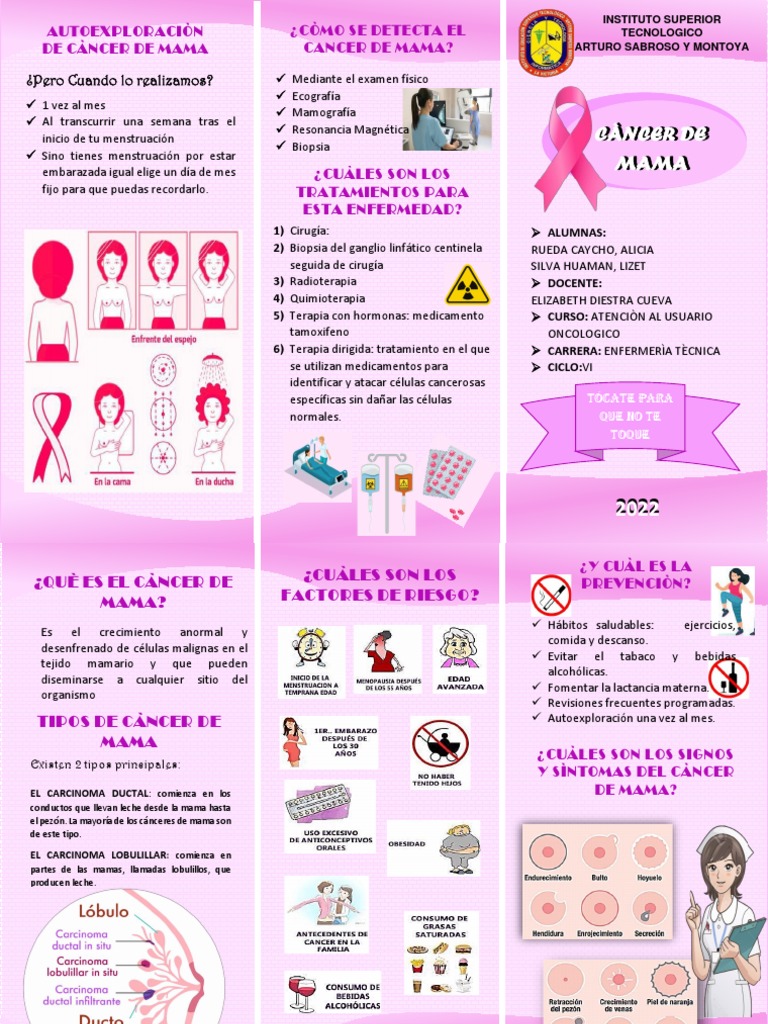 Triptico de Cancer | PDF Triptico de Cancer | PDF
