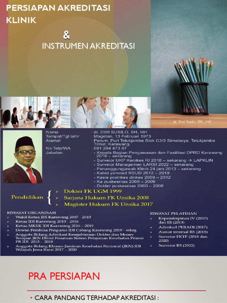 Sosialisasi Akreditasi Klinik | PDF