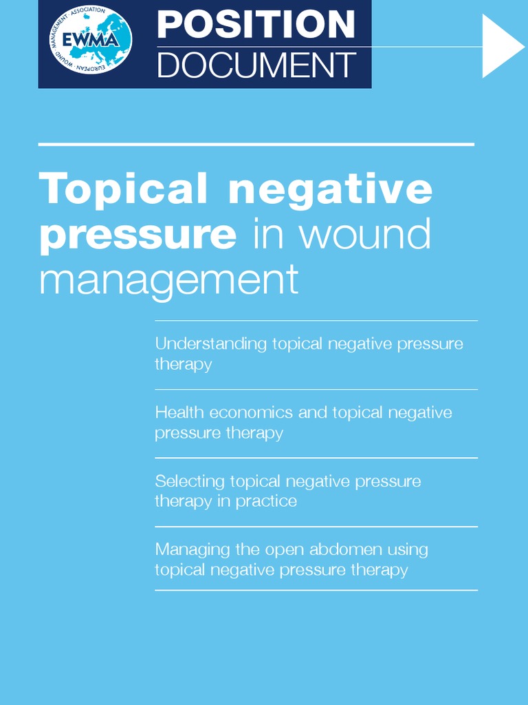 Topical Negative Pressure in Wound Management | PDF | Medicine | Clinical Medicine