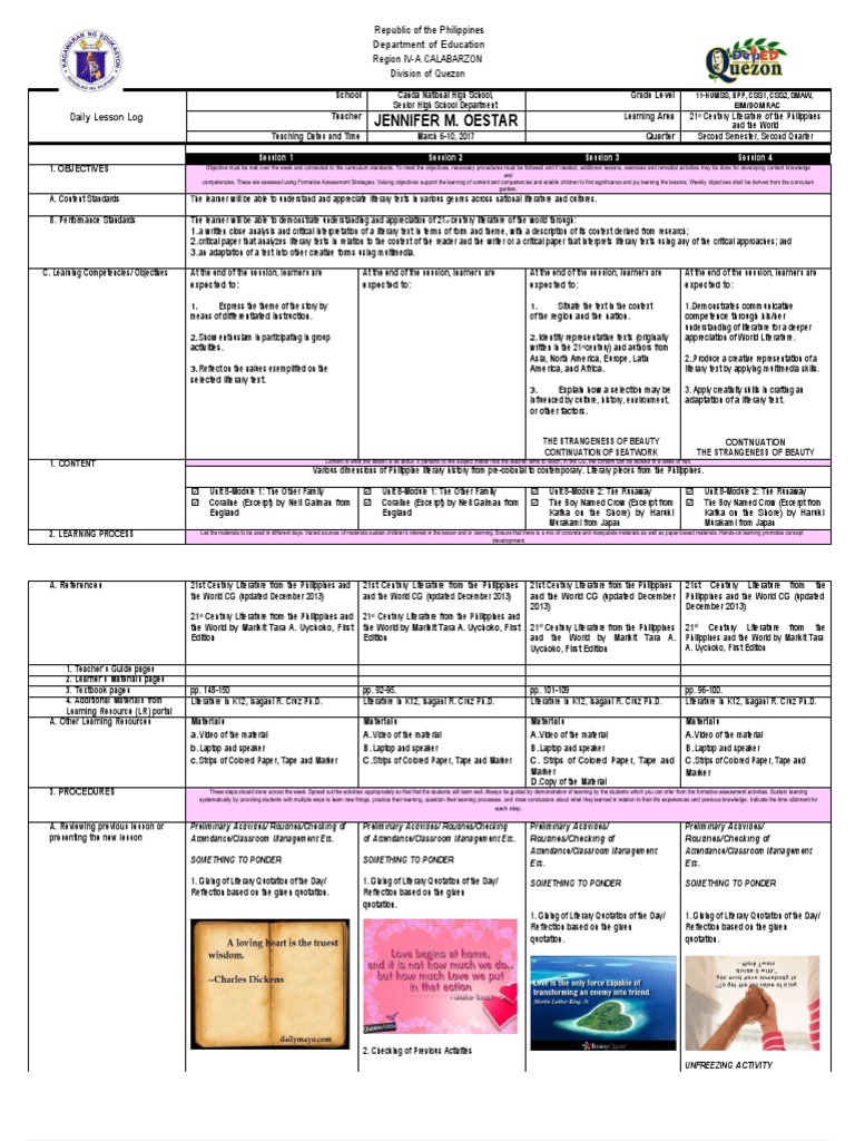 DLL - 2 | PDF | Classroom Management | Teachers