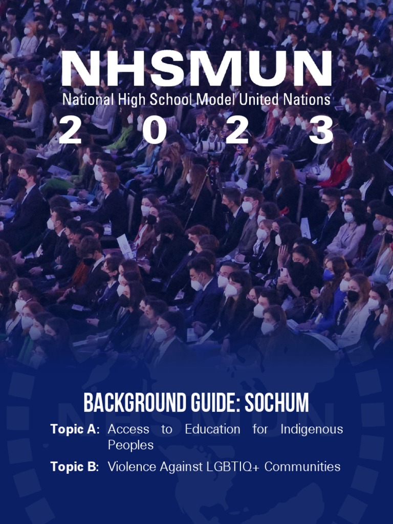 NHSMUN 2023 SOCHUM Background Guide | PDF | Indigenous Peoples | United ...