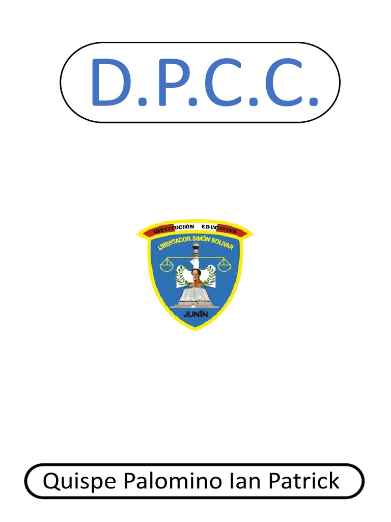 D.P.C.C. Bolivar Etiqueta | PDF