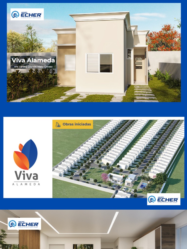 Echer Empreendimento Viva Alameda Varzea Grande Julho | PDF