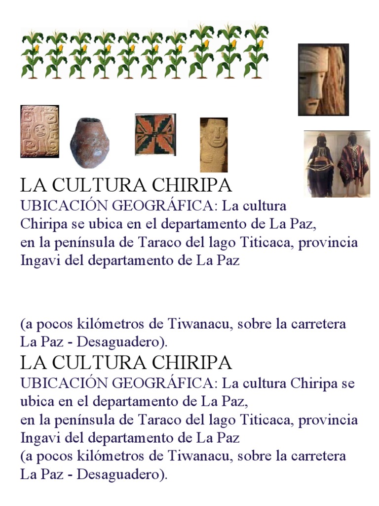 Ubicación y características de Chiripa | PDF