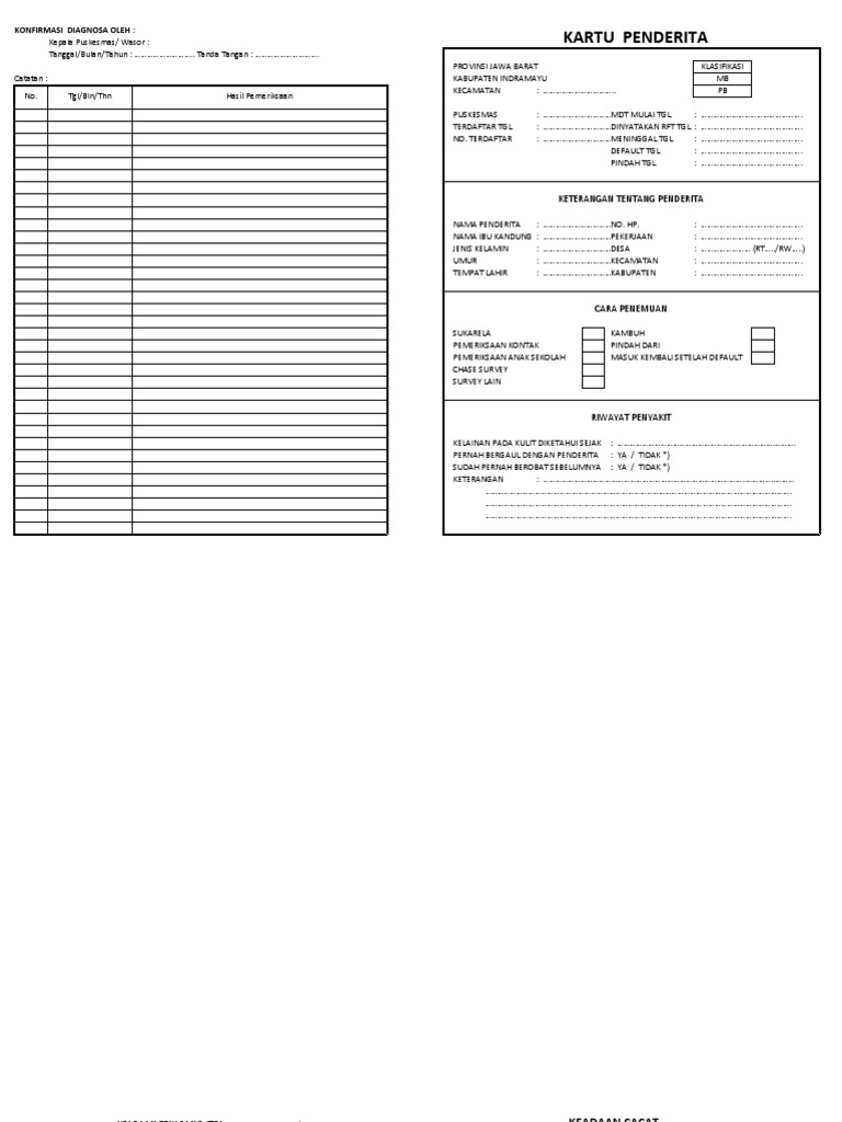 Format Kusta Lain | PDF