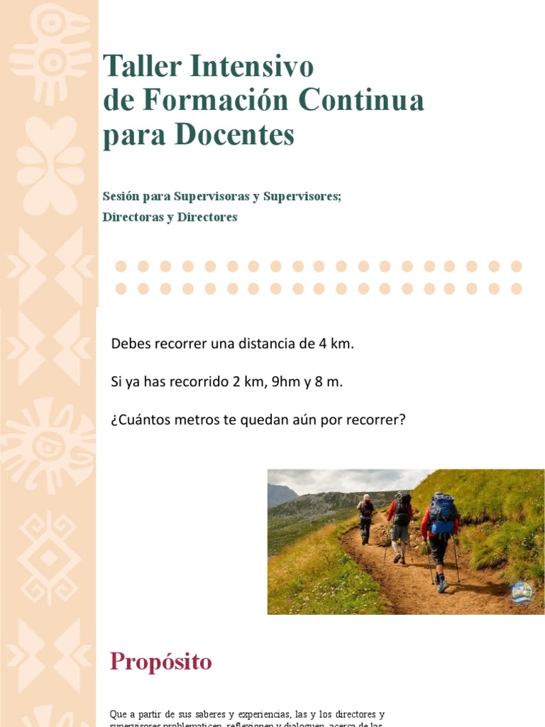 Taller Intensivo Carlos | PDF | Plan de estudios | Maestros