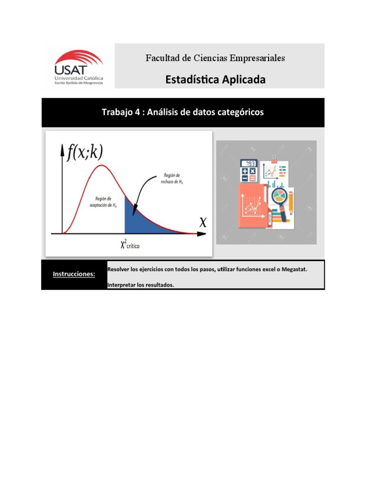 LIZ TRABAJO 4 - Análisis de Datos Categóricos - 1 | PDF | Hipótesis ...
