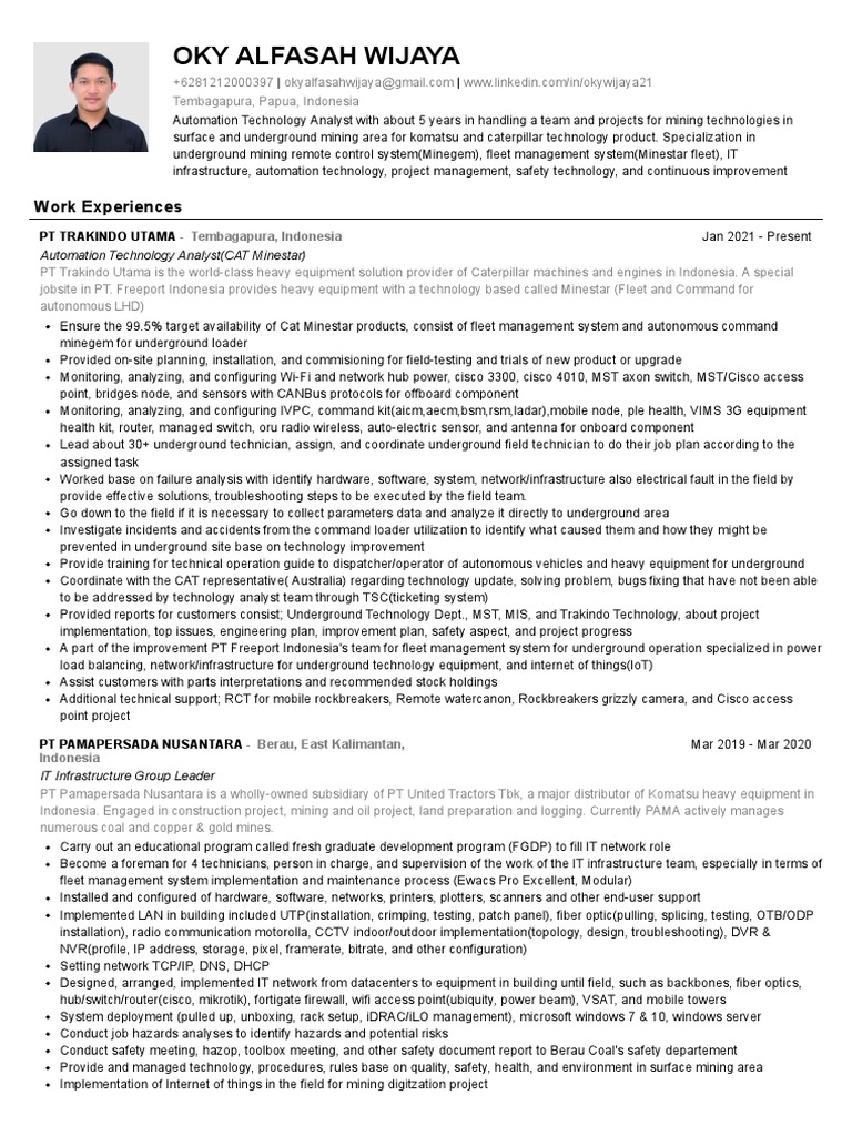 Resume Automation Oky | PDF | Computer Network | Internet Of Things