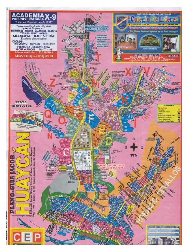 Mapa Huaycan | PDF