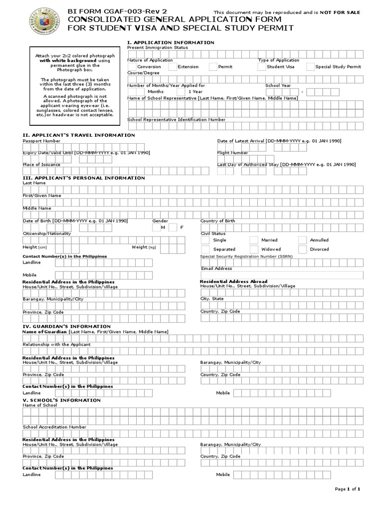 CGAF-003Rev2 2023 | PDF | Travel Visa | Identity Document CGAF-003Rev2 2023 | PDF | Travel Visa | Identity Document