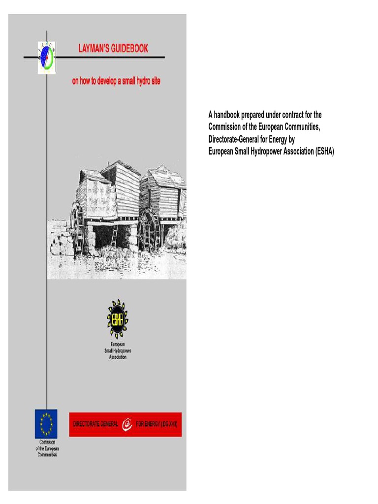 Laymans Book - How To Develop A Small Hydro Site 1-127 | PDF ...