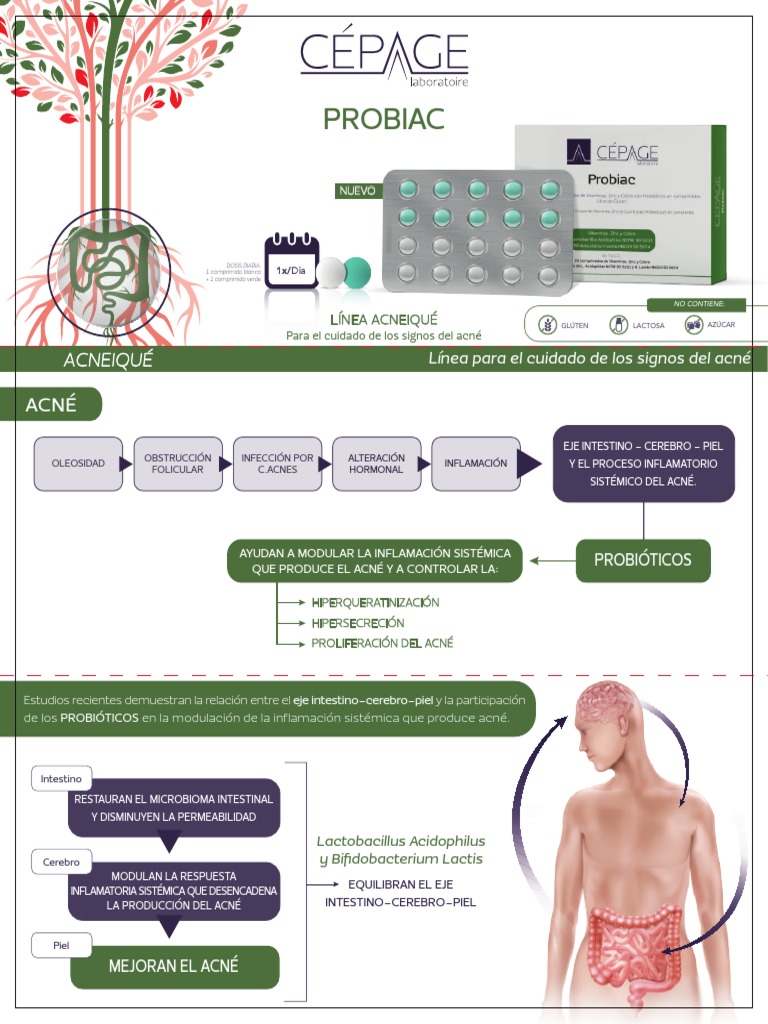 Probiac: Probioticos para el Acné | PDF | Inflamación | Nutrientes