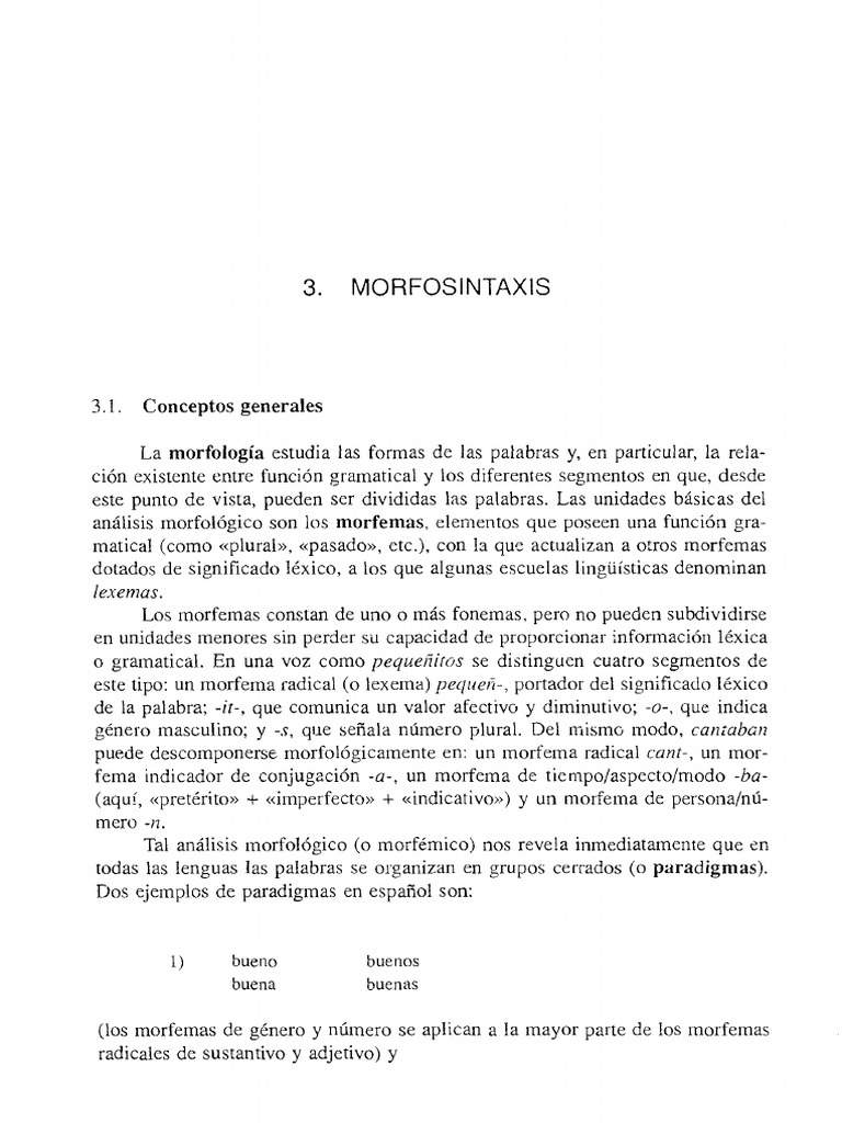 PENNY, RALPH - Capítulo de Morfosintaxis Histórica | PDF | Relaciones sintácticas | Morfología ...