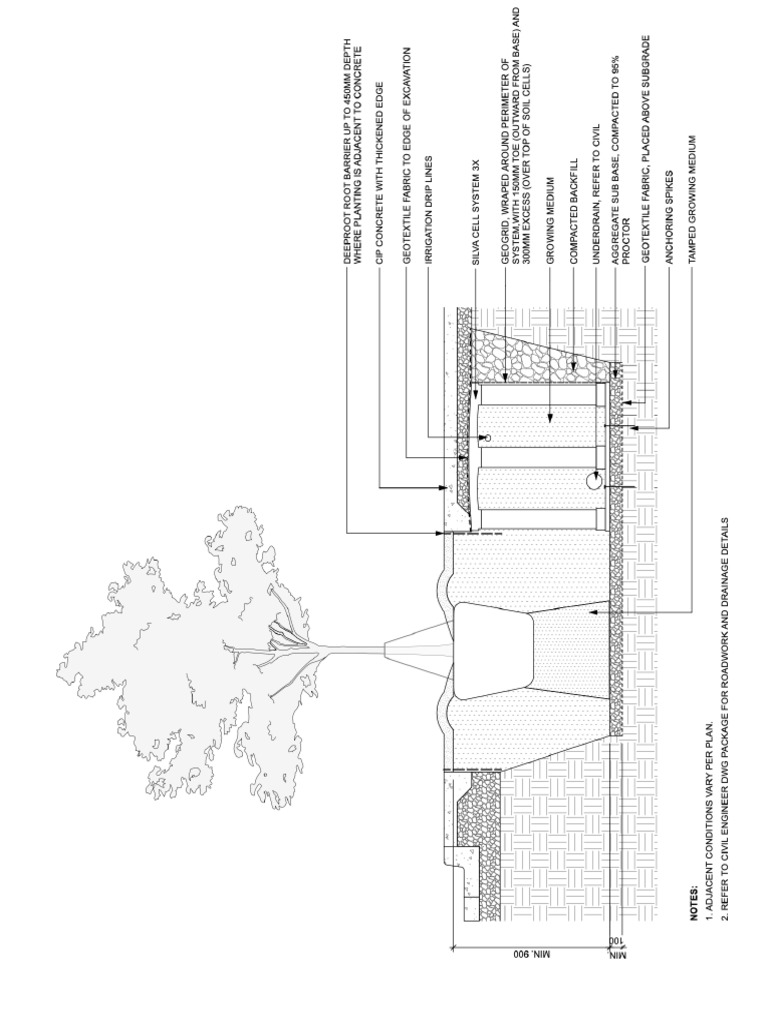 3X Soil Cell System Detail Drawing | PDF