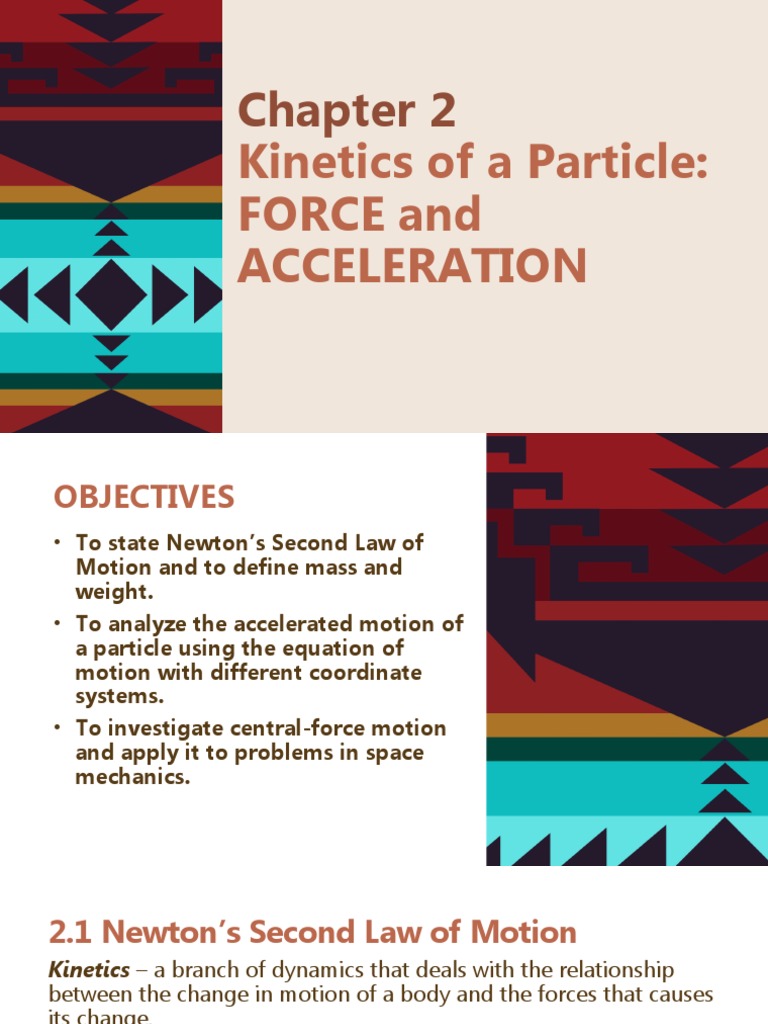 Newton's Second Law and Particle Kinetics | PDF | Force | Newton's Laws ...