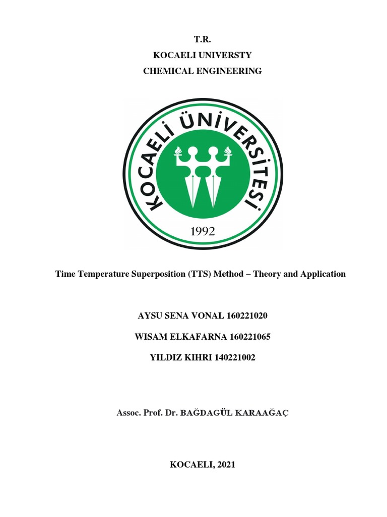 Time Temperature Superposition TTS Metho | PDF | Viscoelasticity ...