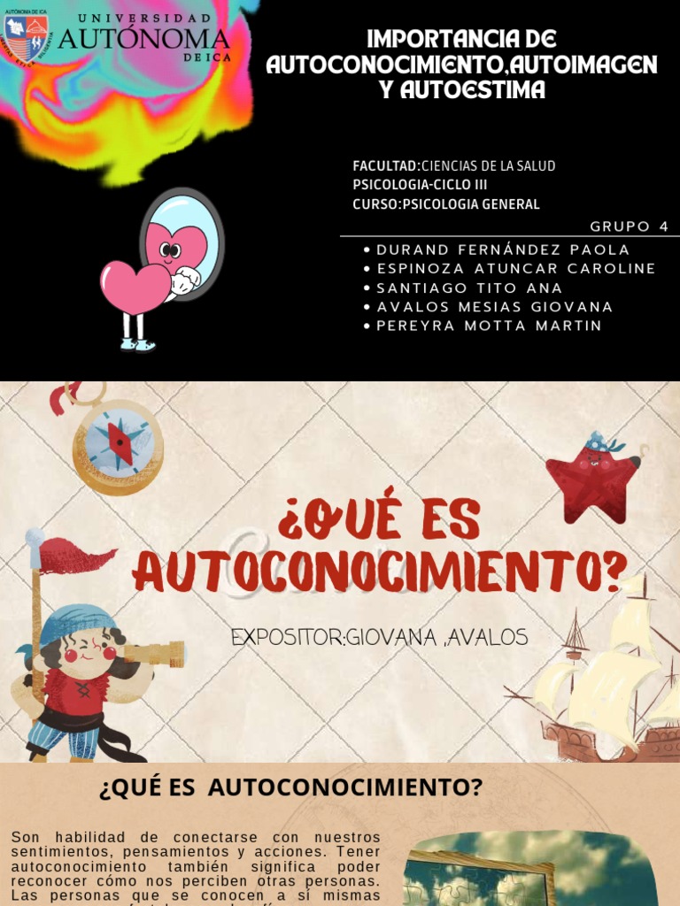 Importancia de Autoestima Autoconcepto y Autoimagen | Descargar gratis ...