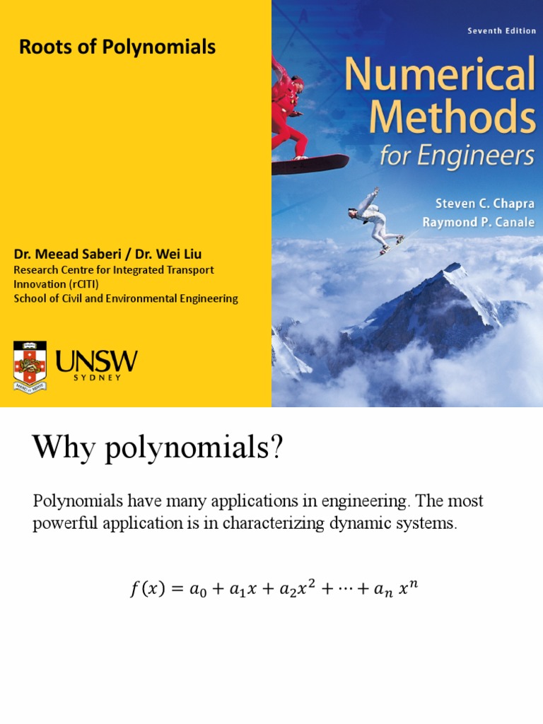 Week 3 Roots of Polynomials | PDF | Ordinary Differential Equation | Differential Equations