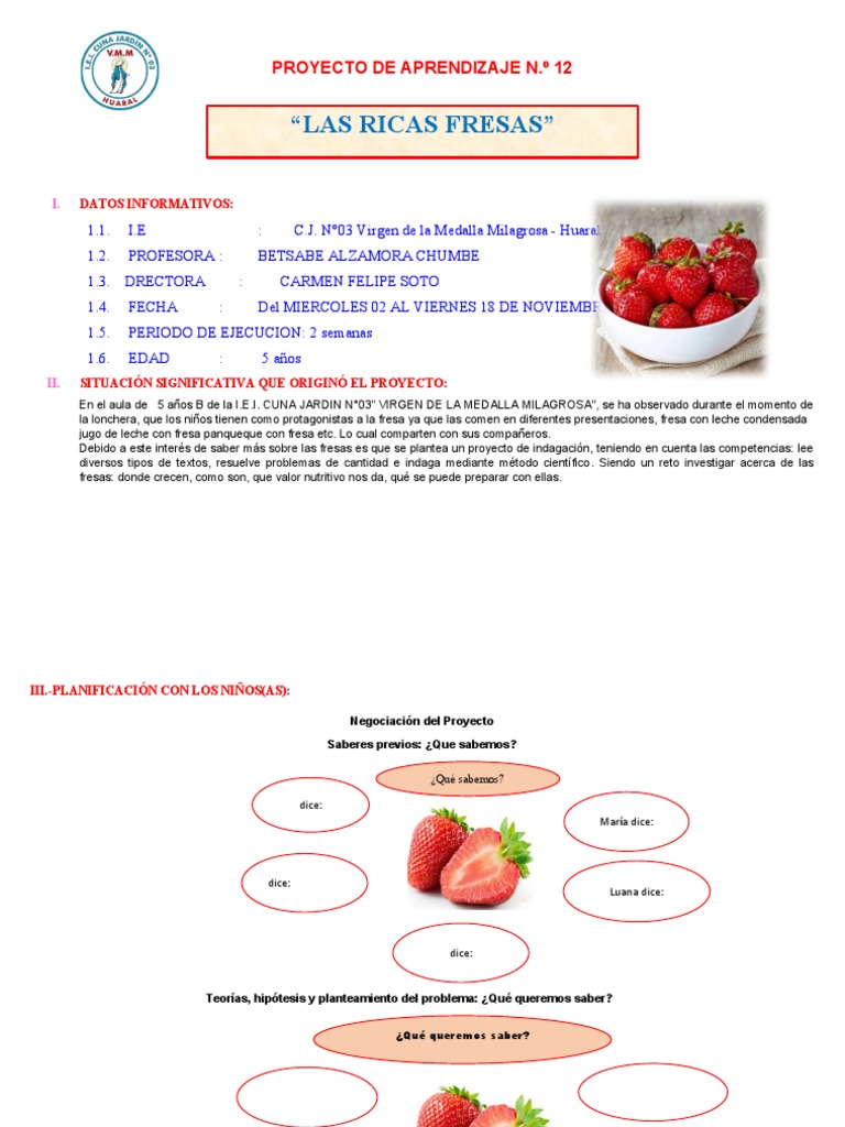 Las Ricas Frutas | PDF