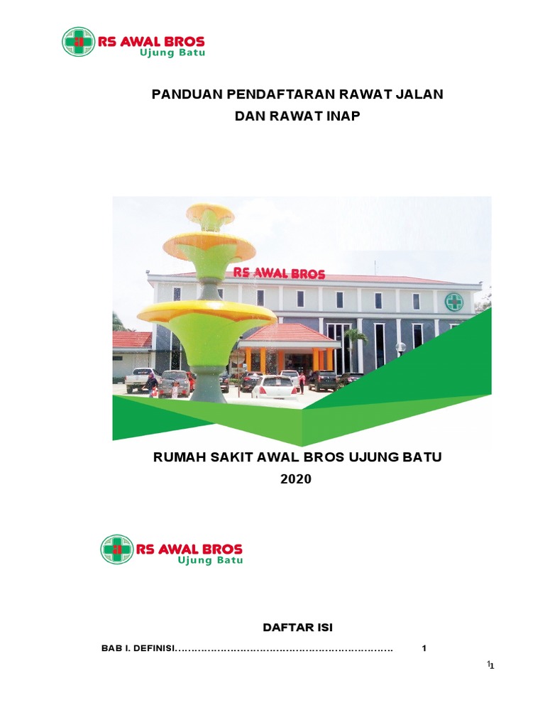 Panduan Pendaftaran Rawat Jalan & Inap | PDF | Ilmu Sosial | Sains ...