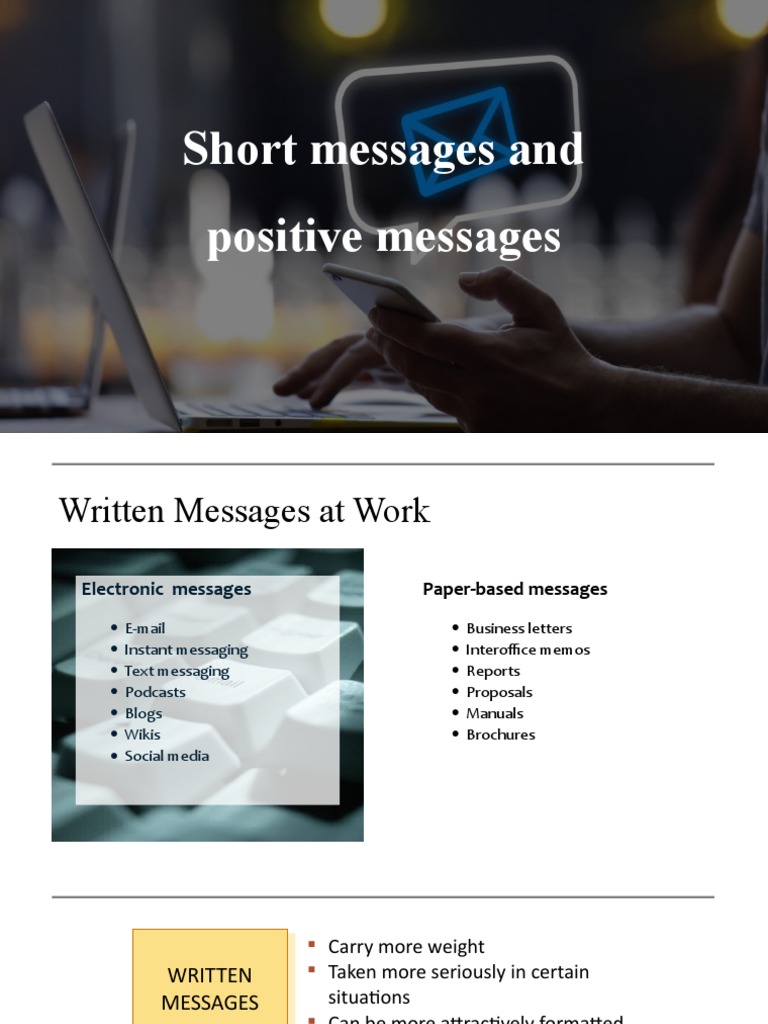 Effective Written and Electronic Messages | PDF | Question | Letter Case