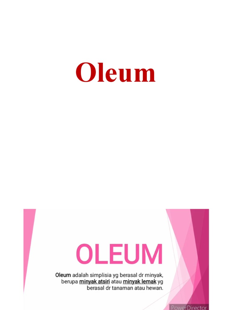 Oleum | PDF