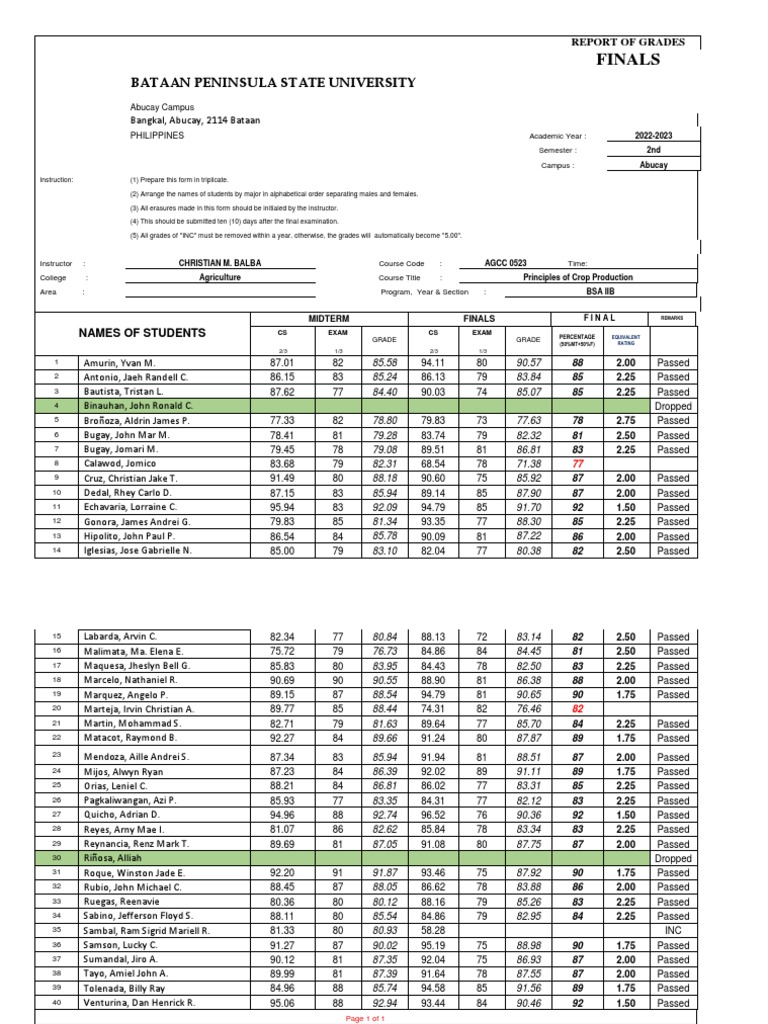 Result Final BSA 1B | Download Free PDF | Qualifications | Schools