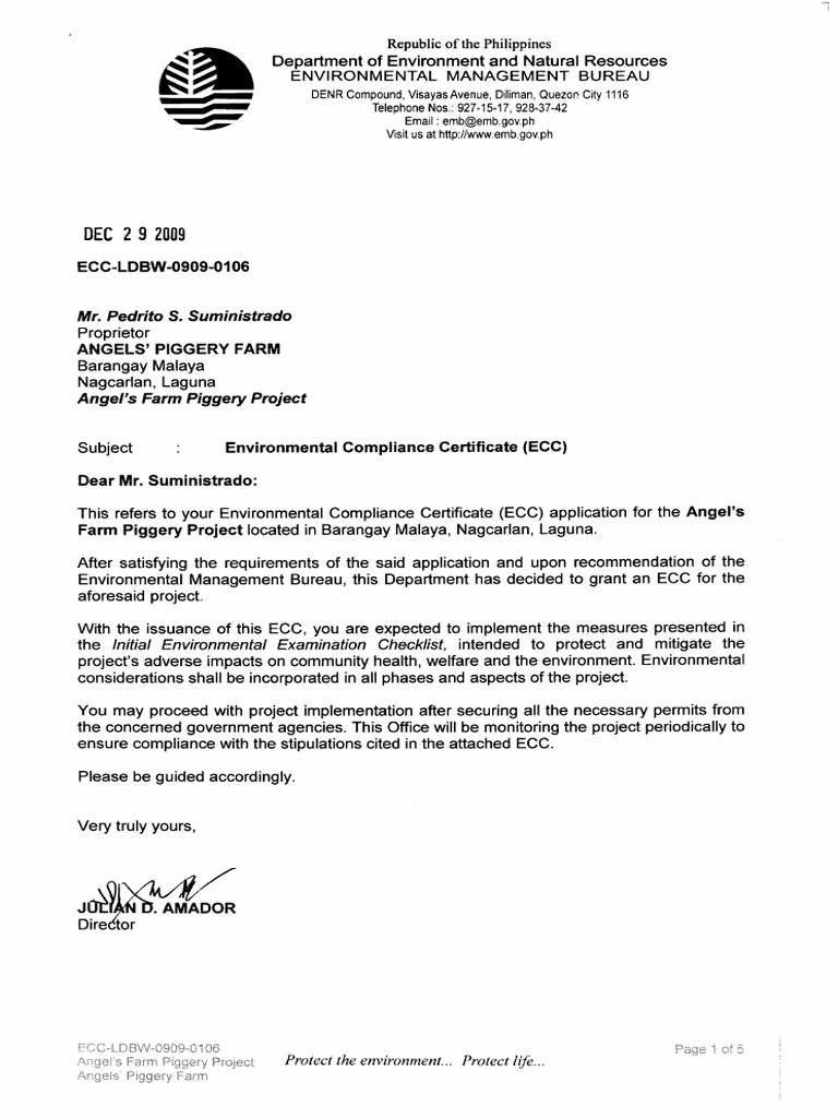 Angel Piggery Farm Ecc | PDF