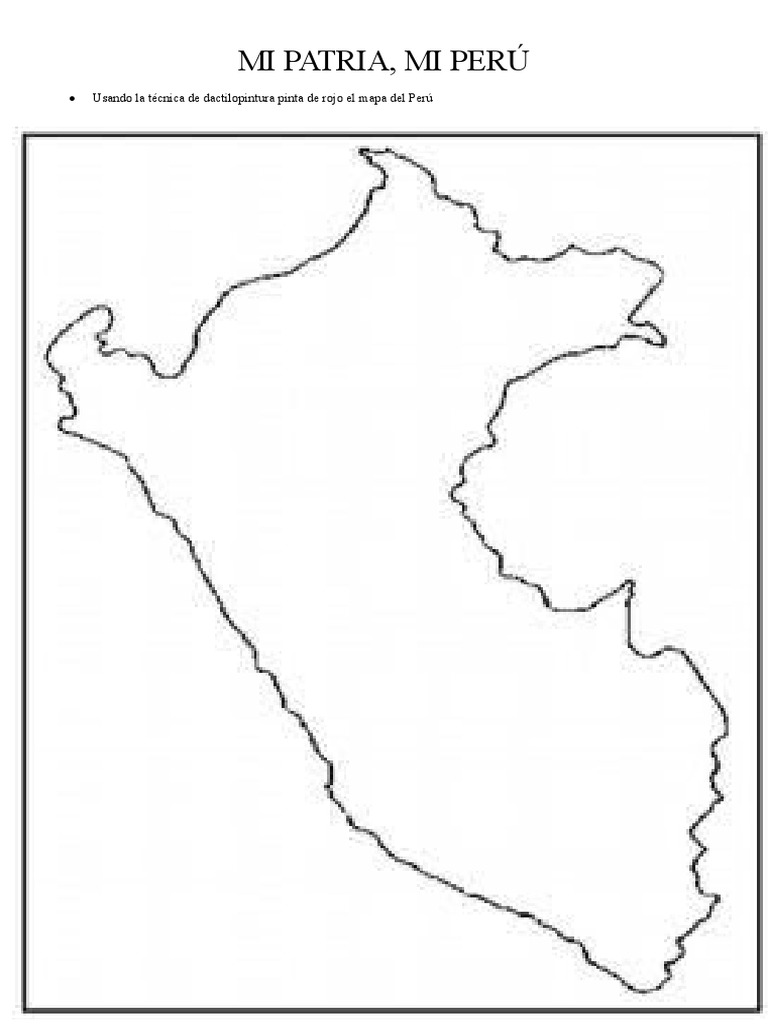 Ficha MI PATRIA, Mi Peru | PDF