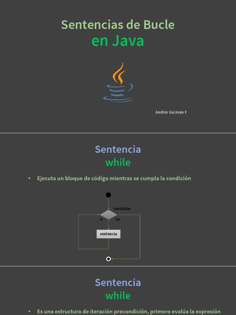 5 Sentencias Bucles For While | PDF