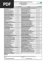 Night Work Activity Checklist | PDF | Safety