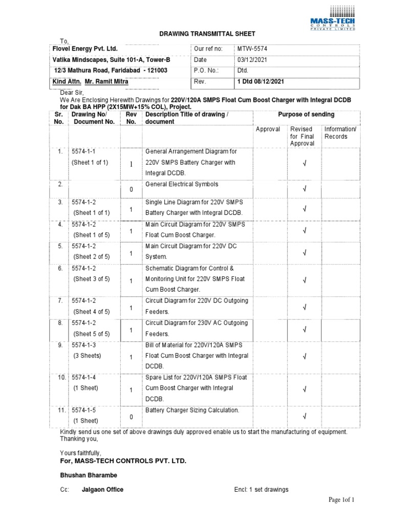 MTW-5574-DC Charger Drawing | Download Free PDF | Rectifier | Fuse ...