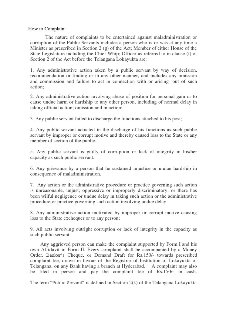 How To Complaint | PDF | Banks | Government