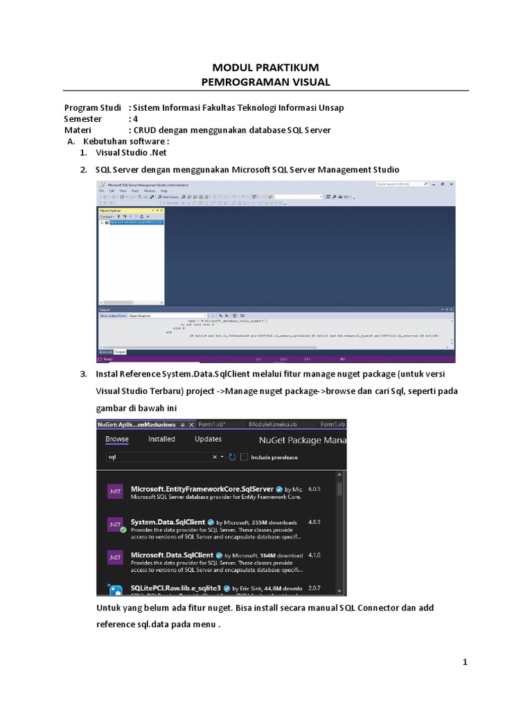 Modul Praktikum 13 - Crud | PDF