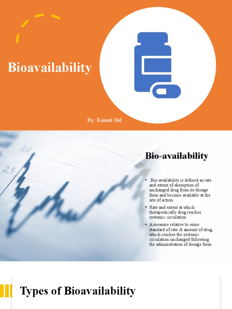 Bioavailability | Download Free PDF | Bioavailability | Chemistry