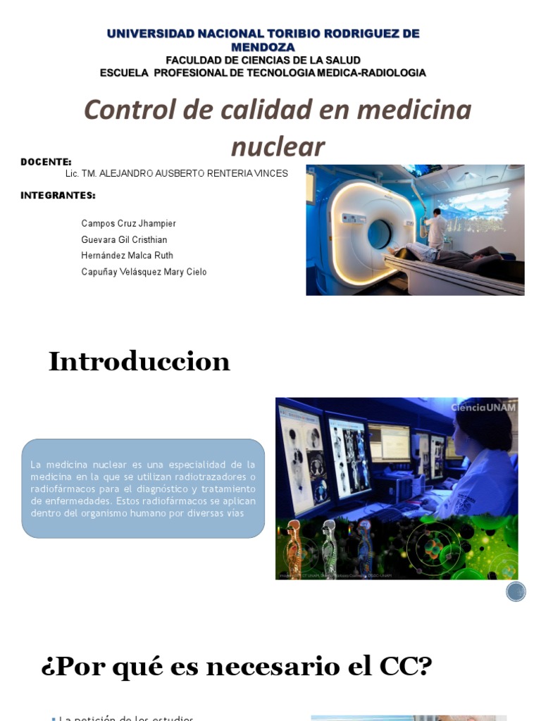 Control de Calidad en Medicina Nuclear. | PDF