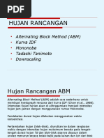 Intensitas Hujan Metode Mononobe | PDF