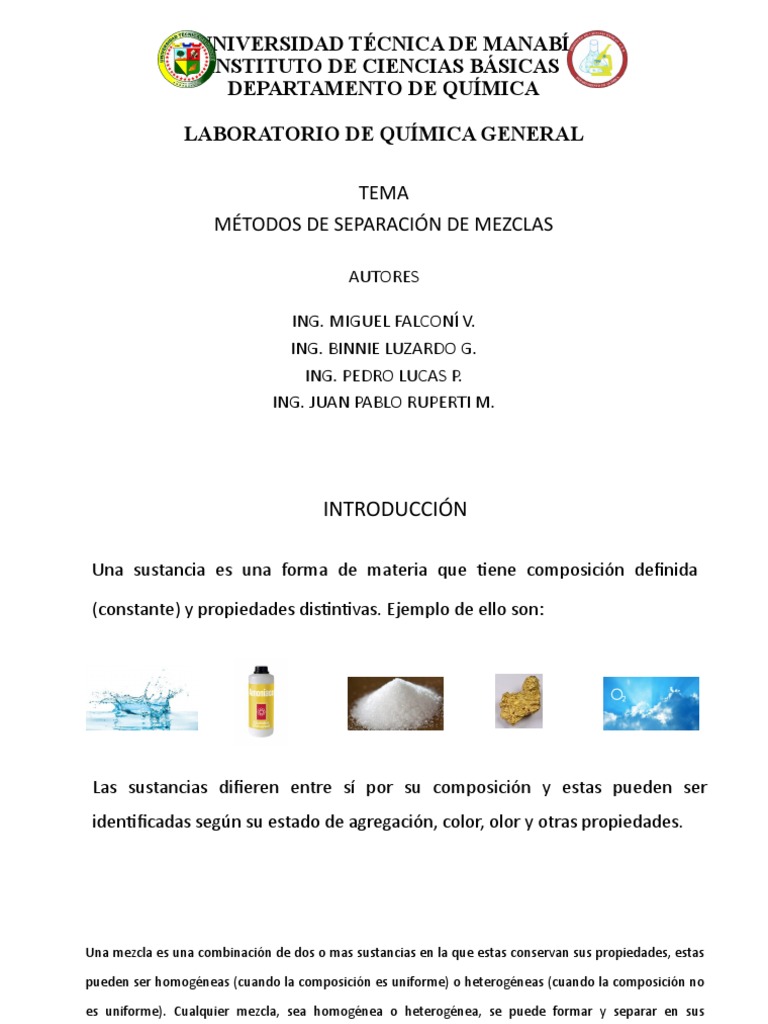 Presentación PPT. Práctica 2 QG1 | PDF