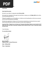CEO Appointment Letter Template - 1 | PDF