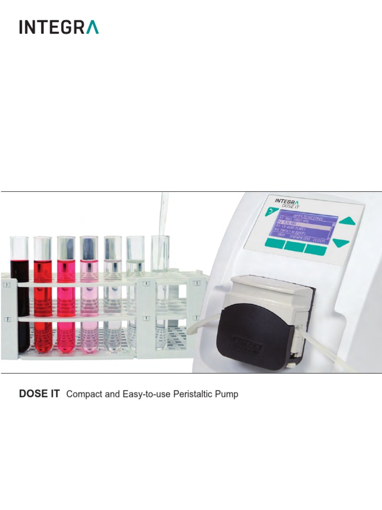 Compact Peristaltic Pump for Labs | PDF | Pipe (Fluid Conveyance) | Pump