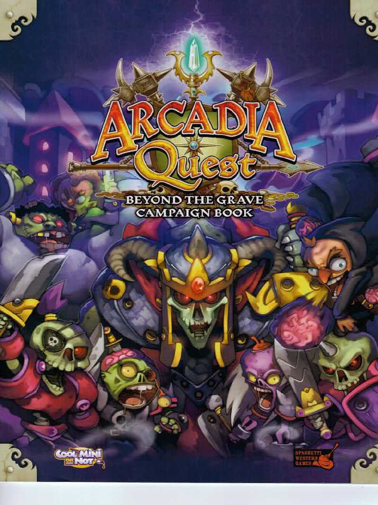 Arcadia Quest Beyon Manual de Regras Arcadia Que 52815 | PDF