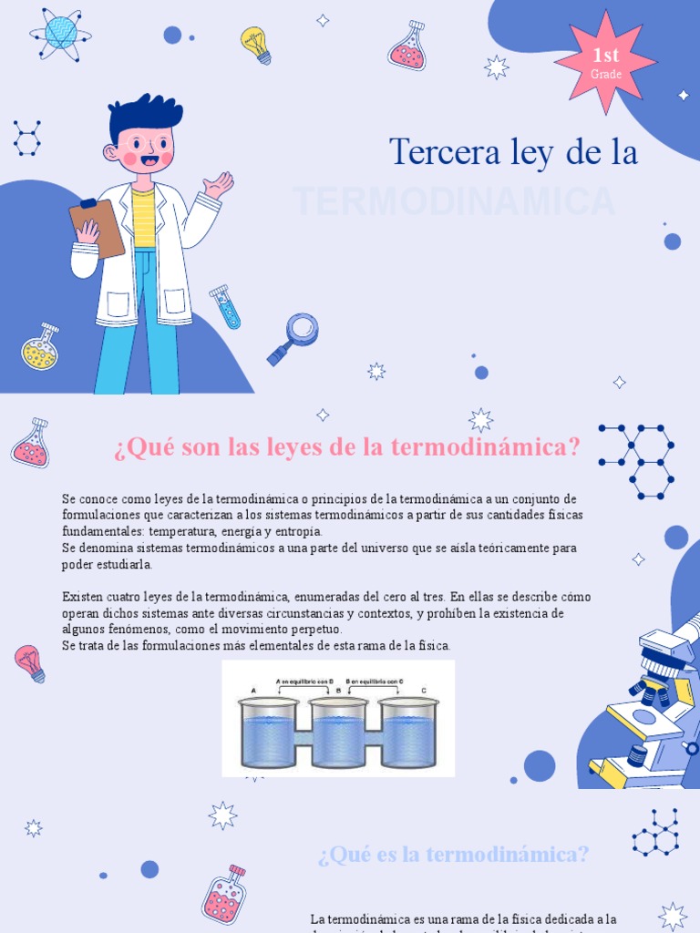 Tercera Ley De La Termodinamica 11 Pdf 7186